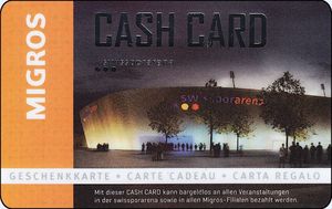 Geschenkkarte: Cash Card (Migros, Schweiz(Cash Card) Col:CH-MIG-0114c