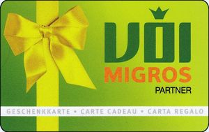 Gift Card: Voi (Migros, Switzerland(Cash Card) Col:CH-MIG-0383-V2