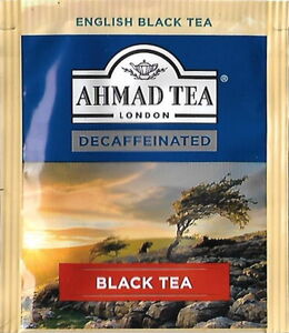 Tea Bag: English Black Tea, N7 (Ahmad Tea, United Kingdom of Great ...