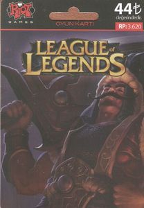 Gift Card: LEAGUE of LEGENDS (3pay, Turkey) (Riot Games) Col:TR-3pay-009