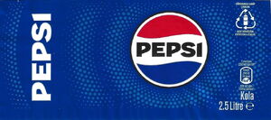 Drink Label: Pepsİ (Fruko Meşrubat San.Ltd.Şti., Türkiye (Turkey)(Pepsi ...
