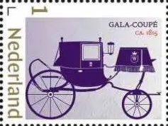 Stamp: Gala- Coupé (ca. 1815) (Netherlands: Personalized Stamps(Classic ...