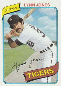Sports Card: #123 Lynn Jones (1980) (Baseball, North America(1980 Topps ...
