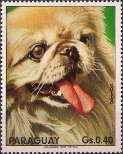 Stamp: Pekinese (Canis lupus familiaris) (Paraguay(Dogs) Mi:PY 2661,Sn ...