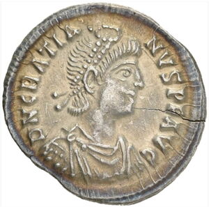 Coin: 1 Siliqua (Roma) (Roman Empire(375~392 - 64th co-Emperor ...