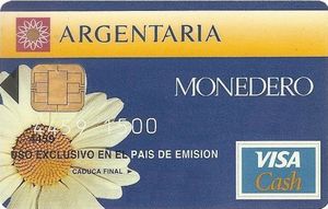 Bank Card: Argentaria Monedero (Argentaria, SpainCol:ES-VC-0017
