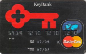 Tarjeta de Banco: Key Bank Mastercard (Key Bank, Estados Unidos de ...