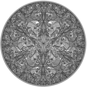 Coin: 25 Dollars (Algorithm - Emotions II) (Liberia(Numismatic Product ...