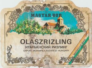 Drink Label: Olaszrizling (Monimpex, HungaryCol:HU-WINE-000029