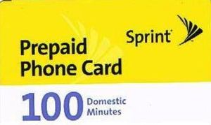 Phonecard: Sprint Prepaid Phone Card (Sprint (SPR), United States of ...
