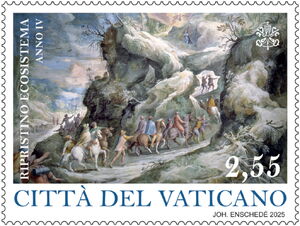 Stamp: Decade of Ecosystem Restoration - Year IV (Vatican CityCol:VA ...