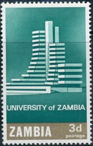 Stamp: Inauguration of the University of Zambia (Zambia(Inauguration of ...