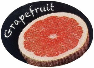 Fruit Sticker: Grapefruit (South AfricaCol:ZA-FR-00373 🍎