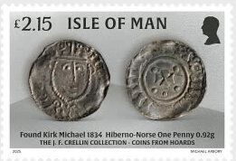 Stamp: Found Kirk Michael 1834 Hiberno-Norse One Penny (Isle of Man ...
