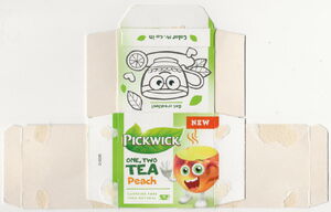 Food Label: Pickwick - One, Two Tea Peach (Jacobs Douwe Egberts ...