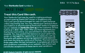 Gift Card: Siren Lady (Starbucks, Singapore(Siren Lady) Col:SG-S-25 ...