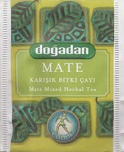 Tea Bag: Mate Karişik Bitki Çayi, flap, no ® in logo (doğadan, Türkiye ...