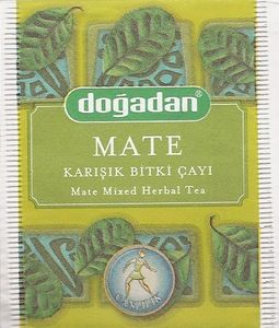 Tea Bag: Mate Karişik Bitki Çayi, flap, ® in logo (doğadan, Türkiye ...