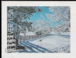 Stamp: Winter Landscapes (United States of America(Winter Landscapes ...