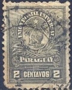 Stamp: Seal of the Treasury (Paraguay(Seal of the Treasury) Mi:PY 47,Sn ...