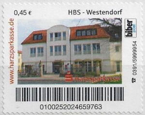 Stamp: HBS Westendorf (Germany, Modern Private Post Offices(Biber Post ...