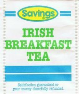 Tea Bag: Irish Breakfast Tea (Savings, AustraliaCol:TB-AU-0478,PC:30238