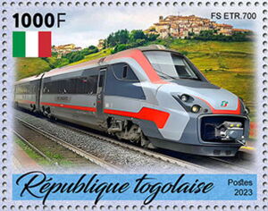 Stamp: FS ETR 700 (Togo(European High Speed Trains (2023.1)) Yt:TG 11198 📮