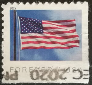 Stamp: U.S. Flag from Banknote Booklet (United States of America(US ...