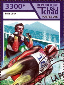 Stamp: Felix Loch (Chad(Winter Olympic Games 2014 - Sochi) Mi:TD 3195 📮