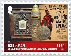 Selo: Memorabilia of the Aviation and Military Museum (Ilha de Man(Manx ...