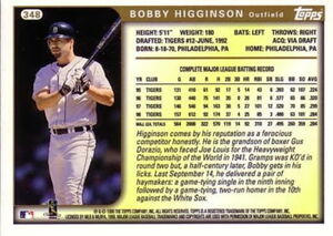 Sports Card: #348 Bobby Higginson (1999) (Baseball, North America(1999 ...