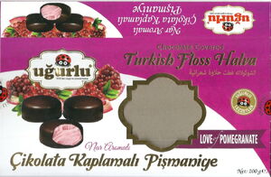 Food Label: Chocolate covered Turkish Floss Halva (Ugurlu, Türkiye ...