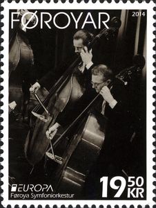 Timbre: EUROPA / C.E.P.T.: National Music instruments (Iles Feroé ...