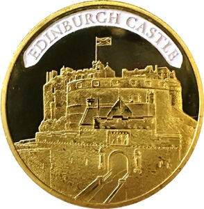 Token: Edinburgh - Edinburgh Castle (United Kingdom of Great Britain ...