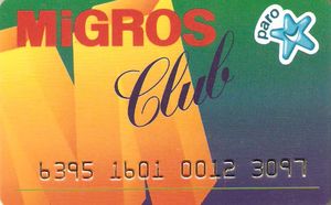 Functional Card: Migros Club-Paro (Shops - Supermarkets, Türkiye ...