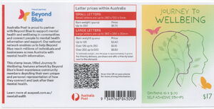 Stamp: Beyond Blue - self adhesive booklet (Australia(Beyond Blue ...