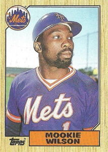 Sports Card: #625 Mookie Wilson (1987) (Baseball, United States of ...