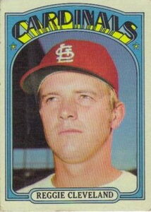 Sports Card: #375 Reggie Cleveland (1972) (Baseball, North America(1972 ...