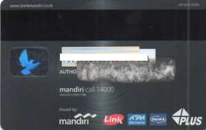 Bank Card: Mandiri Prioritas (Bank Mandiri, IndonesiaCol:ID-VI-0125.02 💳