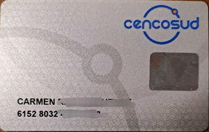 Bank Card: Cencosud (Scotiabank, ChileCol:CL-GM-0022 💳