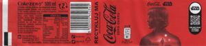 Etiqueta de bebida: Coca-Cola Zero - Star Wars - Luke Skywalker (Coca ...