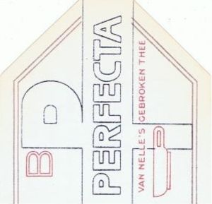 Tea Bag: Perfecta Van Nelle's gebroken thee, B (Van Nelle, Netherlands ...