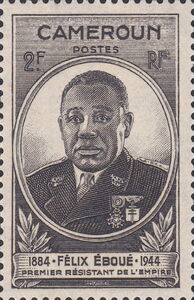Timbre: Félix Eboué (Cameroun(Governor General Félix Éboué (1884-1944 ...