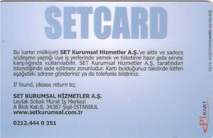 Functional Card: Setcard (Multifunctional Cards, Türkiye (Turkey ...