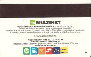 Functional Card: Multinet - Toprakbank (Multifunctional Cards, Türkiye ...