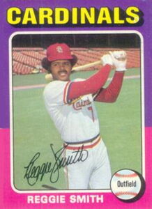 Sports Card: #490 Reggie Smith (1975) (Baseball, North America(1975 ...