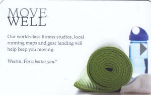 სასტუმროს ბარათები: Westin Hotels & Resorts - Move Well (Westin ...