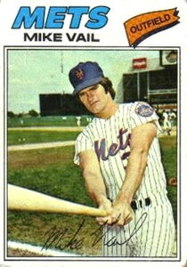 Sports Card: #246 Mike Vail (1977) (Baseball, North America(1977 Topps ...