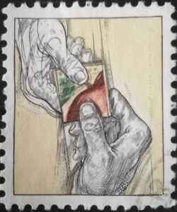 Stamp: Stamp Day /stamp label/ (Slovakia: Cinderella Stamps(Stamp Day ...