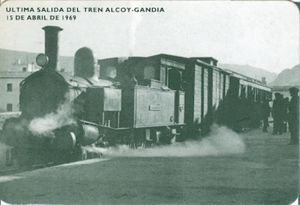 Pocket Calendar: Last Train Alcoy-Gandia - April 15th 1969 (Spain(Steam ...
